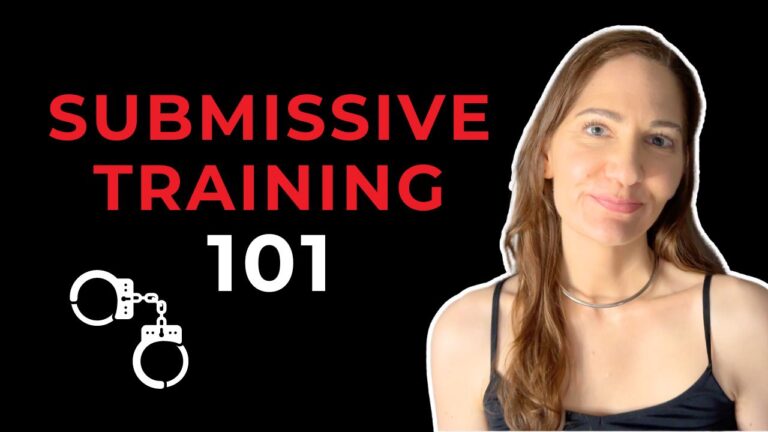 Submissive Training Secrets: Mastering Your Role in BDSM