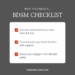 Ultimate BDSM Checklist for Kinks, Limits & More | Dom Sub Living